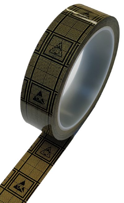 1/4 In. Wide x 36 Yards Long, Conductive Grid Tape - Antistatic Mat