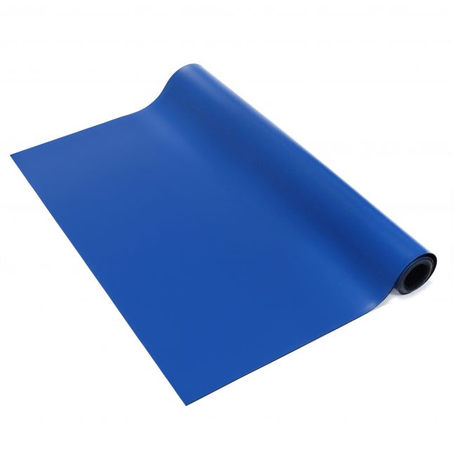 2 Ft. x 10 Ft. Blue Anti-Static Soldering Mat - Antistatic Mat